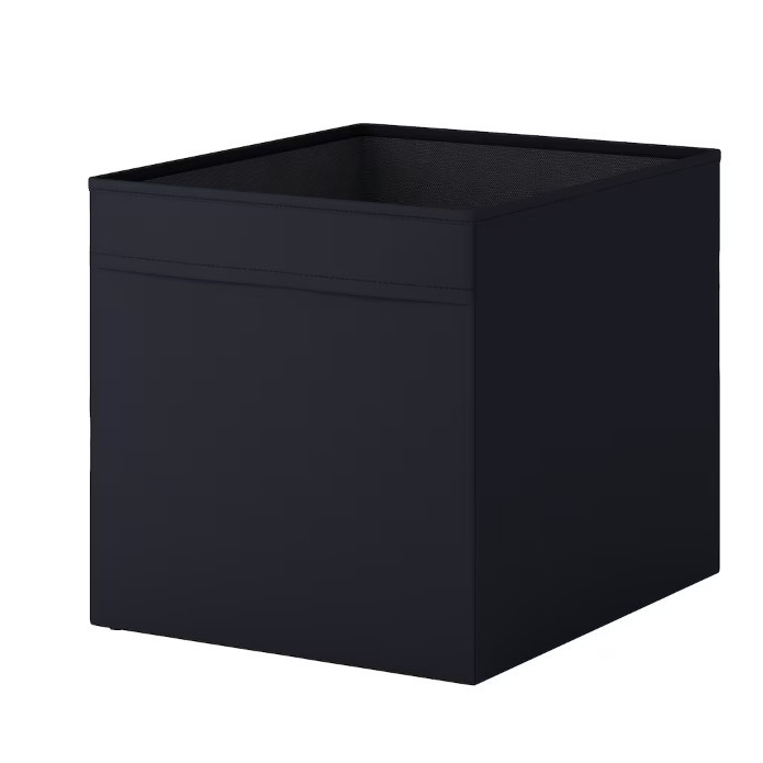 (IK) 33X38X33CM DRONA BOX BLACK STORAGE | Shopee Malaysia