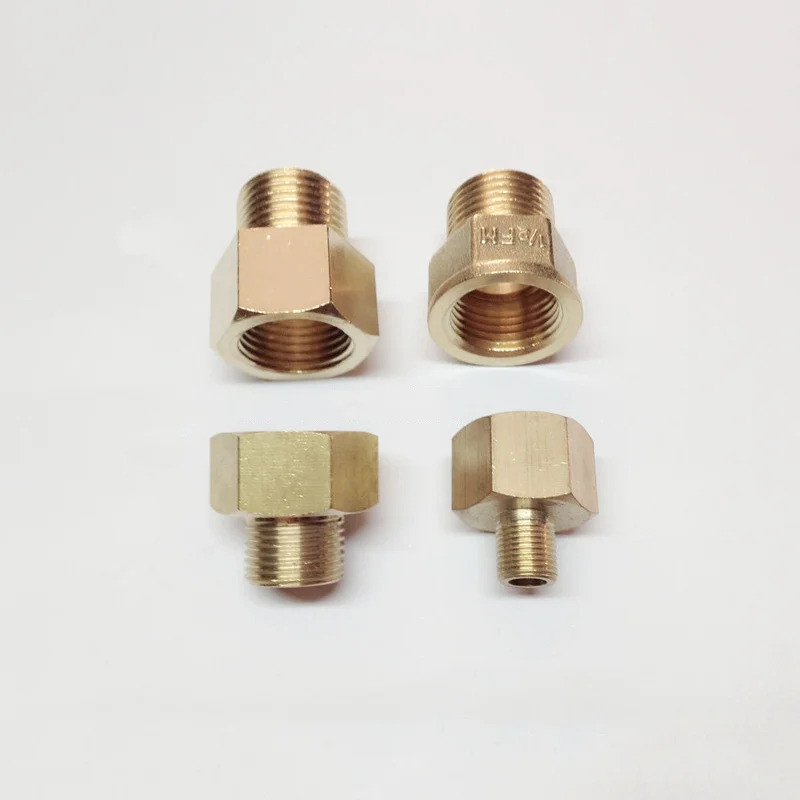 M4 M5 M6 M8 M10 M12 1/8'' 1/4'' 3/8'' BSP Brass Female to Male Thread ...