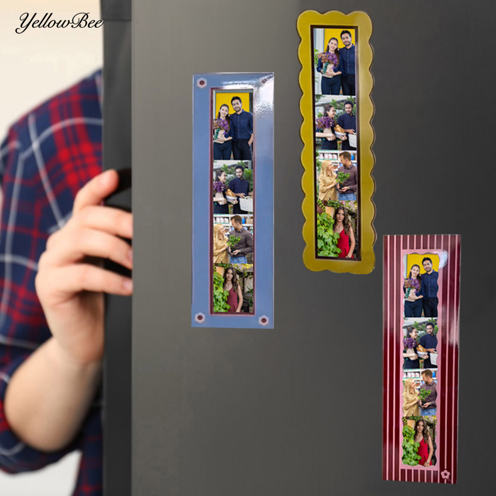 Refrigerator Photo Frame Decorative Picture Frame Family Photo Display ...