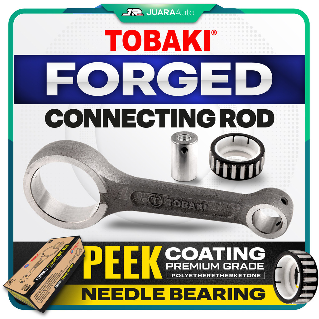 TOBAKI ORI CNC Forged Connecting Rod LC135 | Y15ZR | FZ150 | RS150R ...