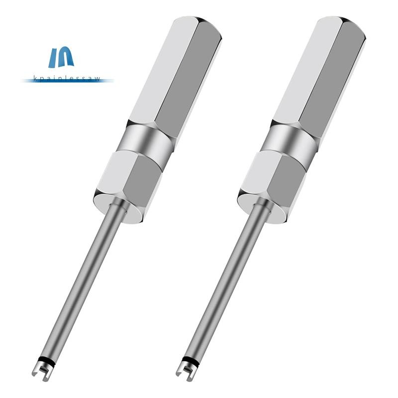 2pcs Valve Core Removal Tool Set, Screwdriver Valve Stem Core Remover ...