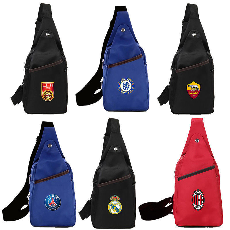 in stock Football Team Fan Gift One-Shoulder Chest Bag Backpack Crown ...