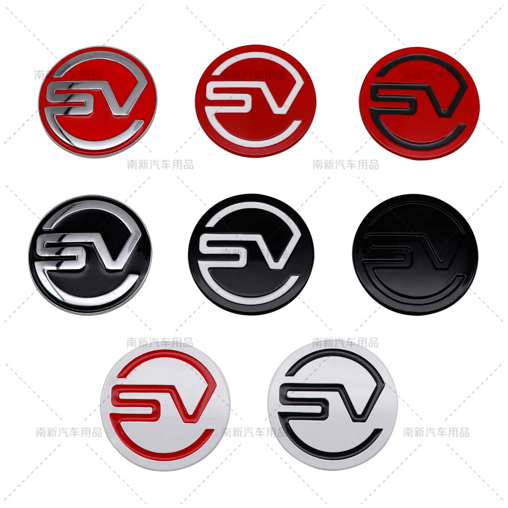 Car Body Sticker SVR SV Emblem Car Trunk Decoration Badge For Range ...