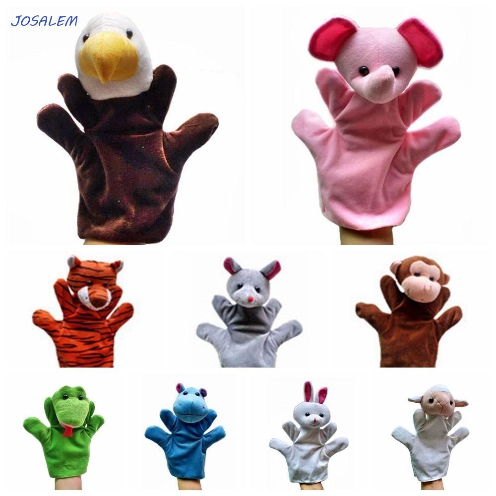 JOSALEM Adorable Hand Puppets, Plush Toy Cloth Hand Puppets For Animal ...