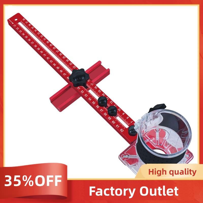 4 in 1 Router Milling Groove Bracket Cabinet Hardware Jig Router Circle ...