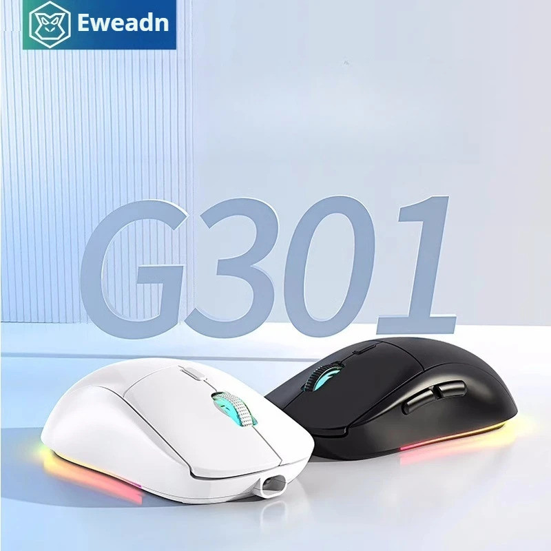 Eweadn G301 Dual Mode Bluetooth Wireless Mute Mouse Lightweight Long