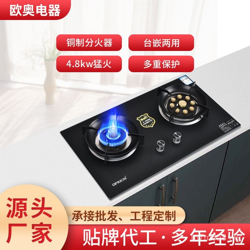 Kompor berganda dapur gas borong, dapur api isi rumah, dapur gas asli ...