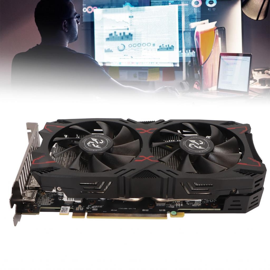 Apill Desktop Graphics Card DisplayPort HD Output 8GB 8PIN Power Gaming ...