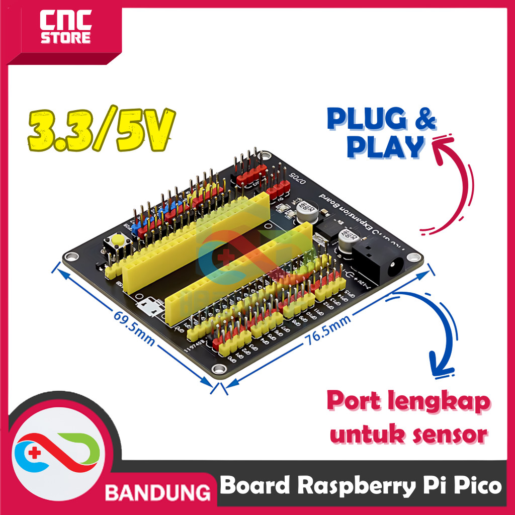 Raspberry Pi Pico Sensor expansion board | Shopee Malaysia