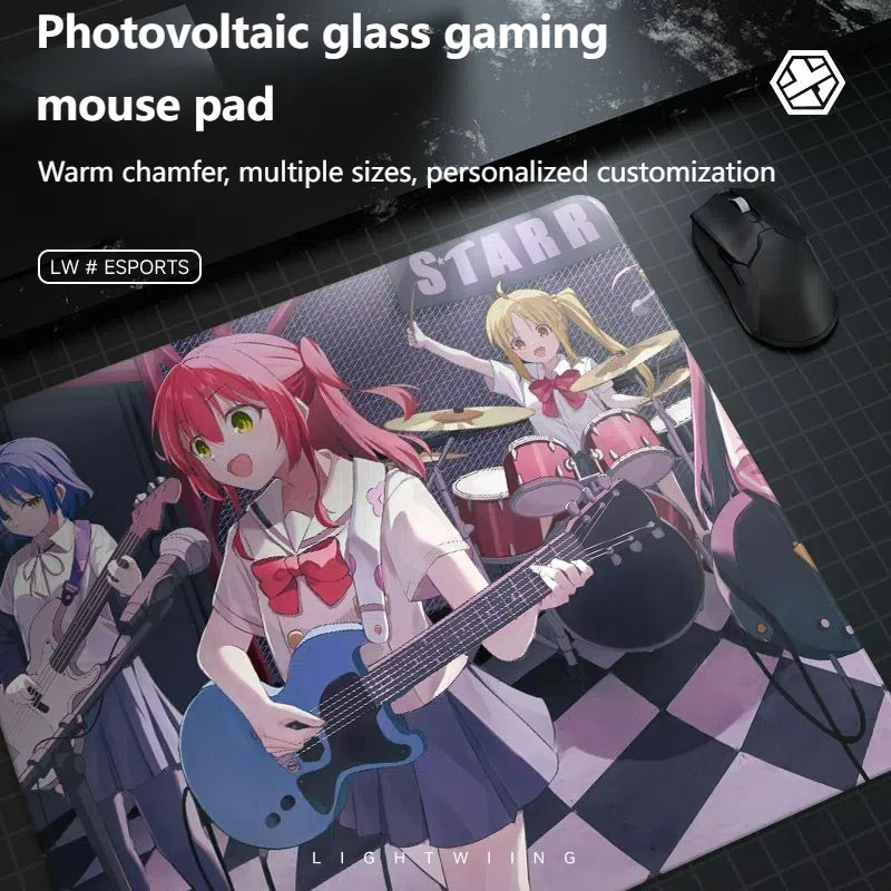[Customizable] Photovoltaic Glass Mouse Pad Game csgo Gaming fps ...