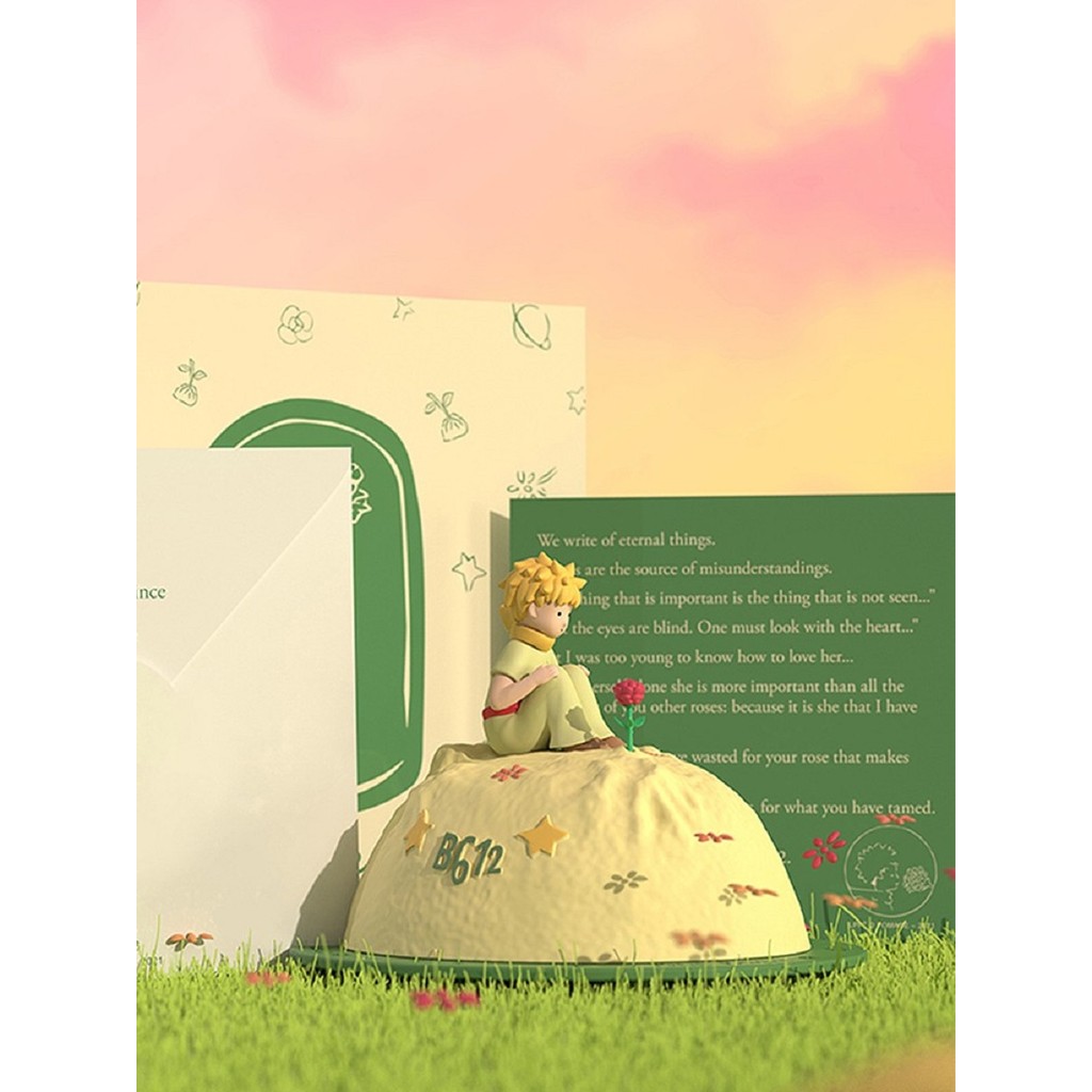 Maktoub Little Prince Humidifier Isi Rumah Kecil Senyap Desktop Bilik Tidur Tepi Katil Hadiah ...