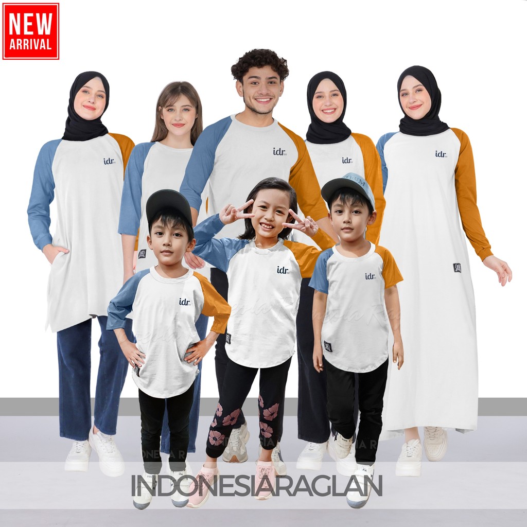 Indonesia Raglan Color PTC 03 Family Set Family, Couple, Unit All ...