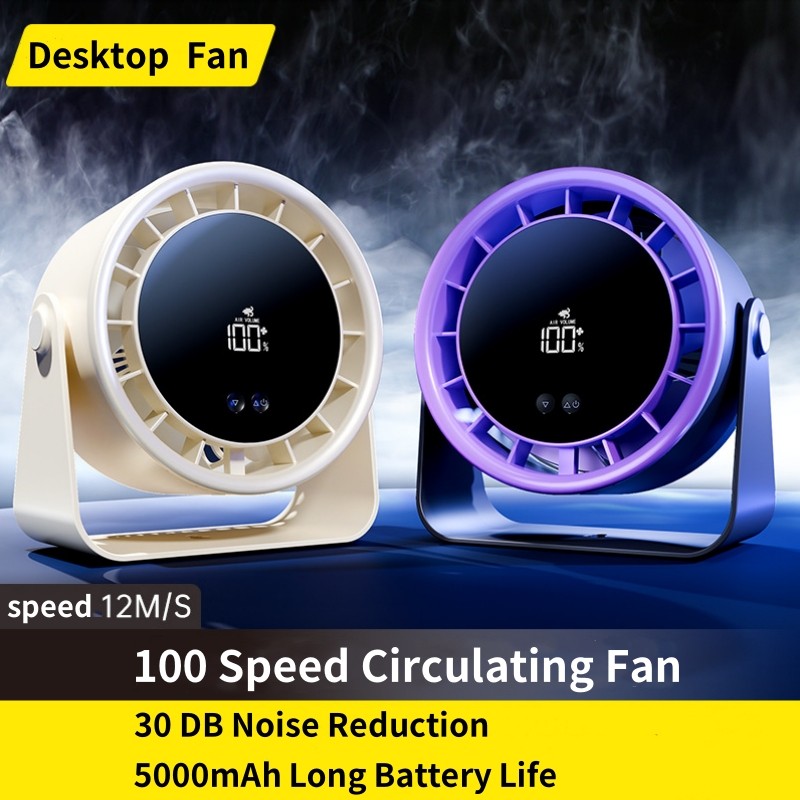 Circulating Fan Wall Mount Desktop 100 Speed High Speed Turbo Silent ...