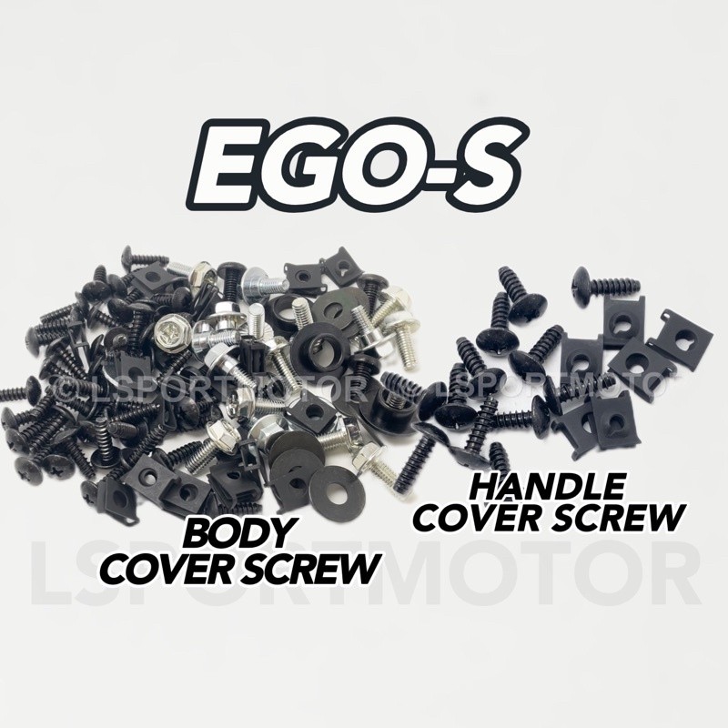 YAMAHA EGO-S COVER SCREW SET (BODY/HANDLE) EGOS | Shopee Malaysia
