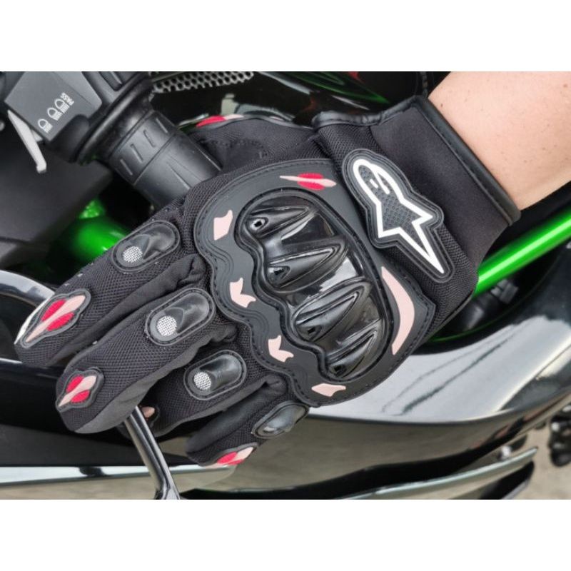 Motorcycle Riding Glove Half Finger/Full Finger with Hard Knuckle ...