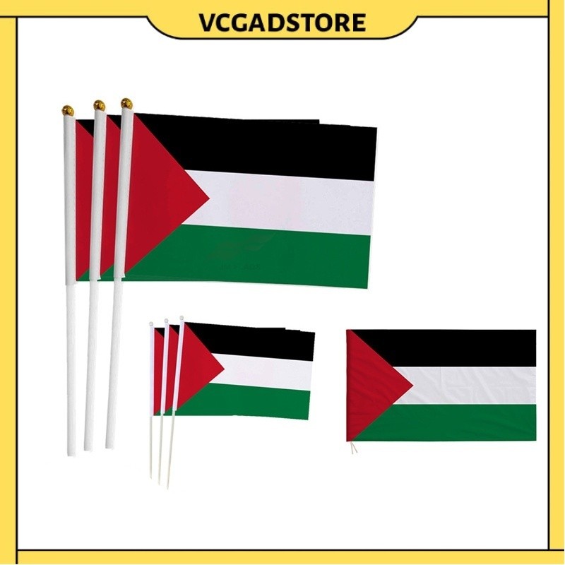 Bendera Palestina Tunjukkan Solidaritas Bendera Negara Dukung Muslim ...