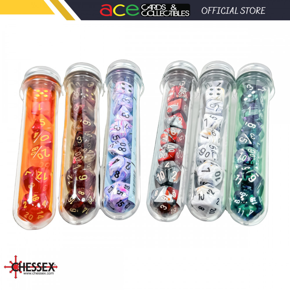 Chessex Lab Dice 8 Polyhedral Dice Set | Shopee Malaysia
