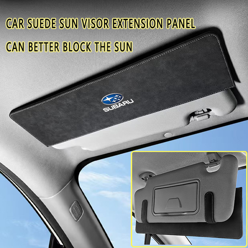 Subaru Car Suede Sun Visor Extension Paneln Board To Block The Sun ...