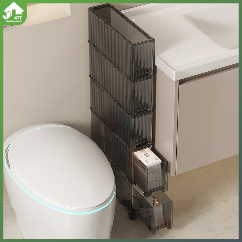 Storage Rak Cabinet Organizer Rack Gap Storage Cabinet Multi-Layer ...