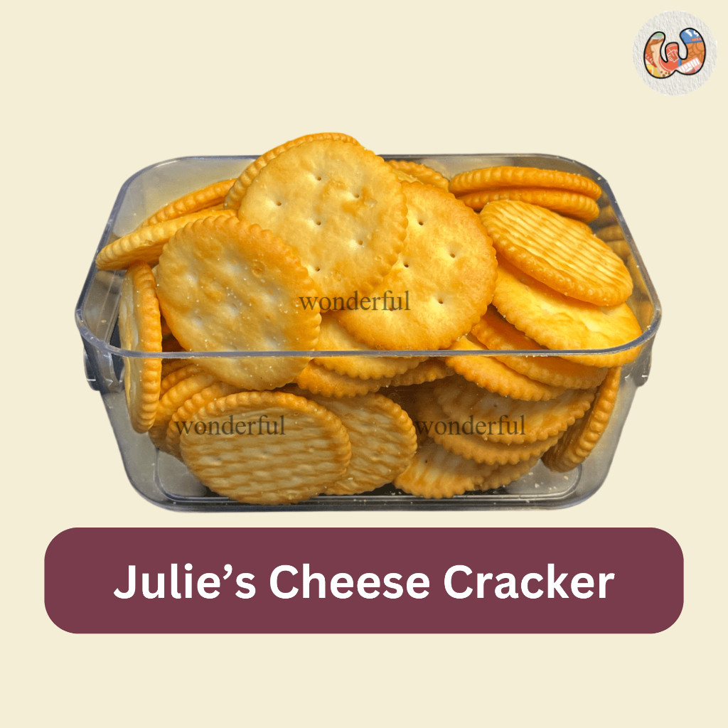 WF Biskut Timbang Julie's Cheese Cracker Biskut Masin 250g/500g/1kg ...