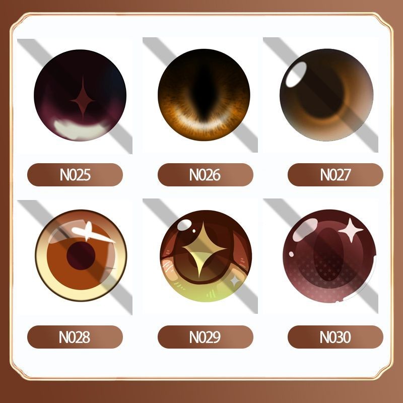 Anti-dust Net HD Printing Color Perspective fursuit Eye Pupil furry ...
