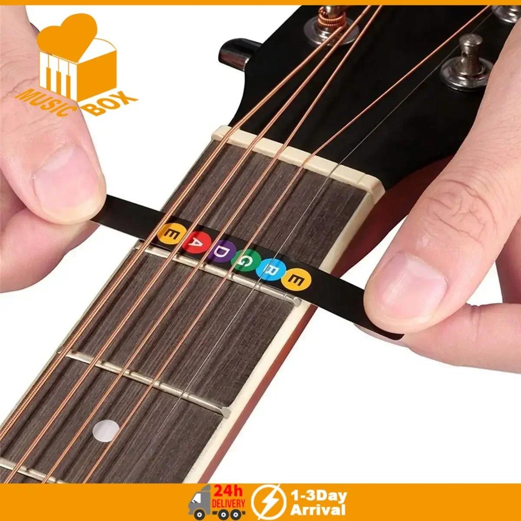 Local Shipment Guitar Stickers Guitar Fretboard Note Labels Guitar ...