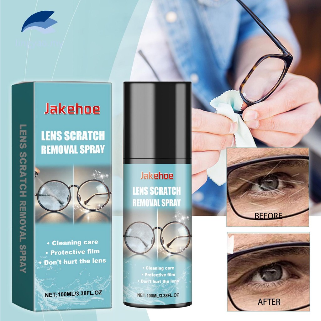 100ml Eyeglass Scratch Remover Quick Results Leakproof Eyeglasses ...