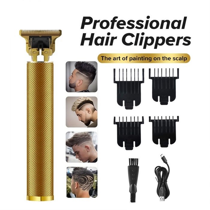 Hair Trimmer Cordless Rechargeable Barber , Haircut Clipper, Shaver ...