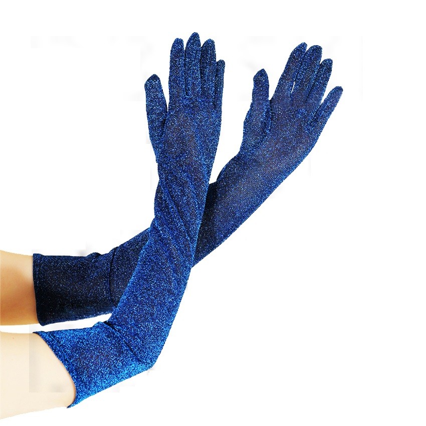 Long Opera Party Gloves For Women Mesh Gloves Costumes Elbow Length ...