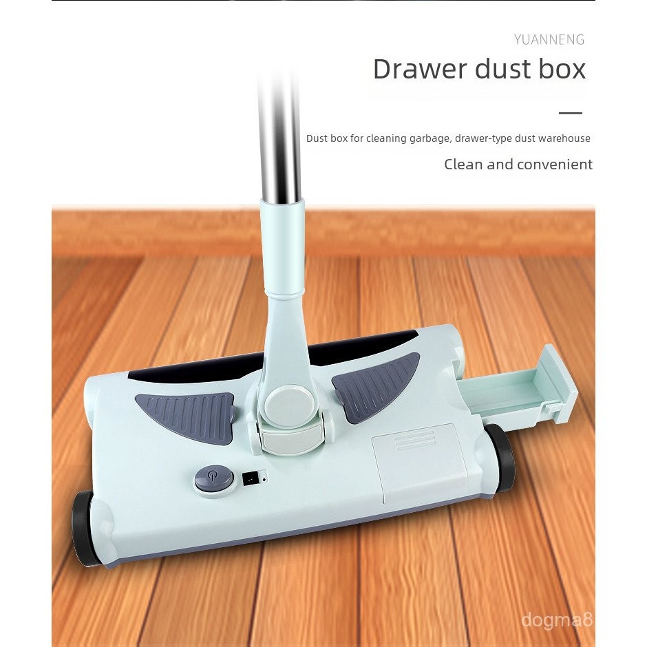Rechargeable Sweeper Electric Mop Wireless Trolley Household Mopping ...