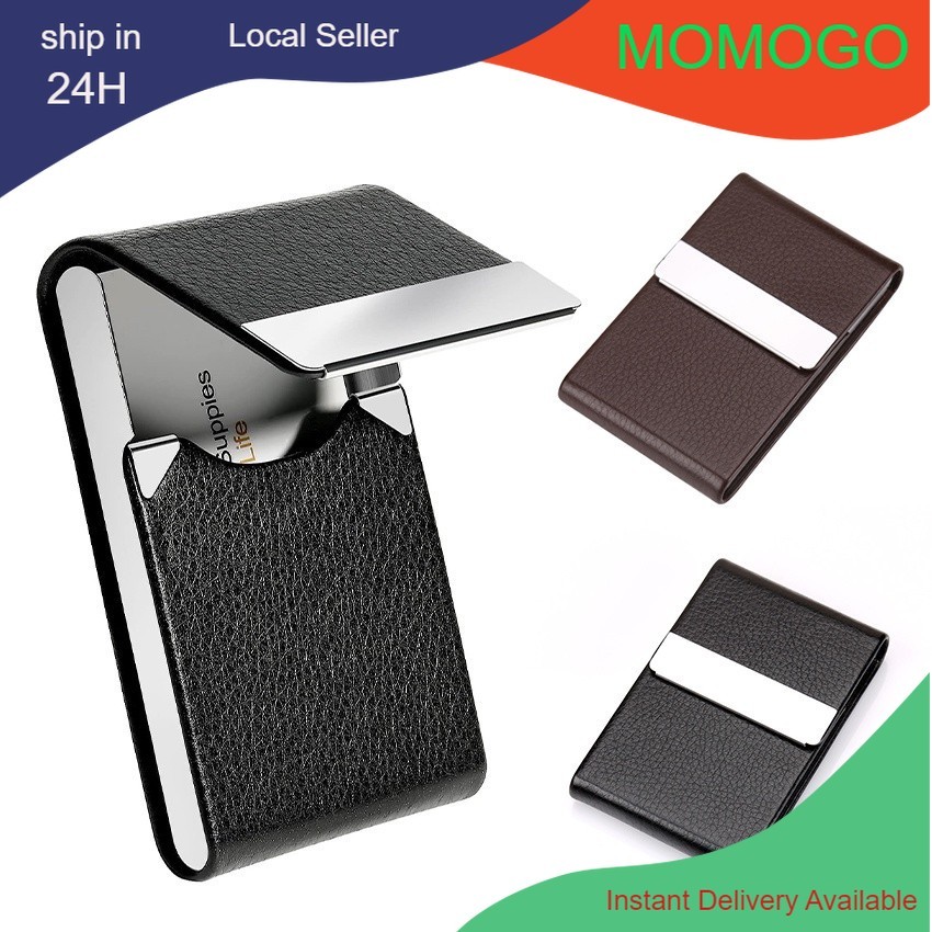 Vertical Name Card Holder Business Card Pocket Case Formal Name Card ...