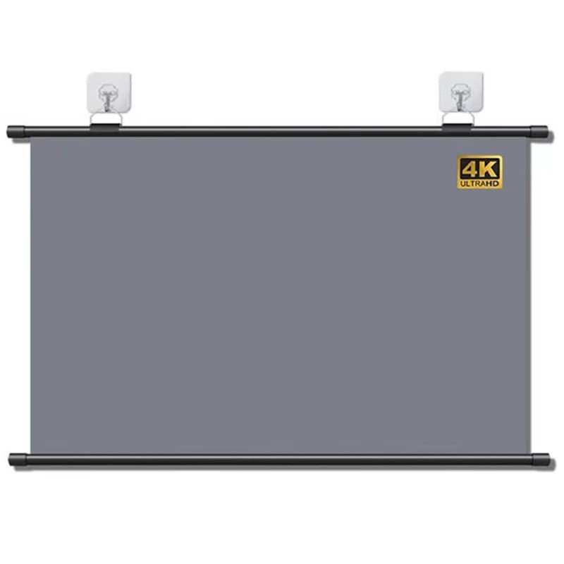 Hidden Wall-Mounted Hanging Projection Curtain Anti-Light Metal Curtain ...