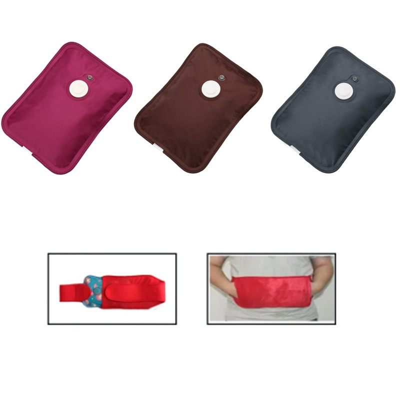 Rechargeable Electric Hot Water Bag Safety Reusable Hot Water Bottle ...