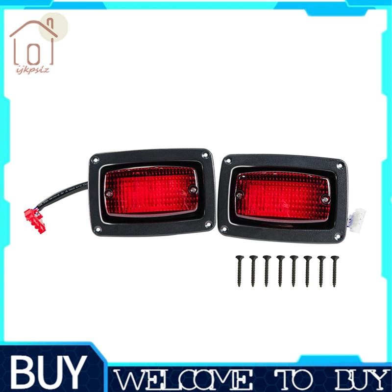 Golf Cart LED Tail Light Rear Brake Light Reflector Taillights 1017035 ...