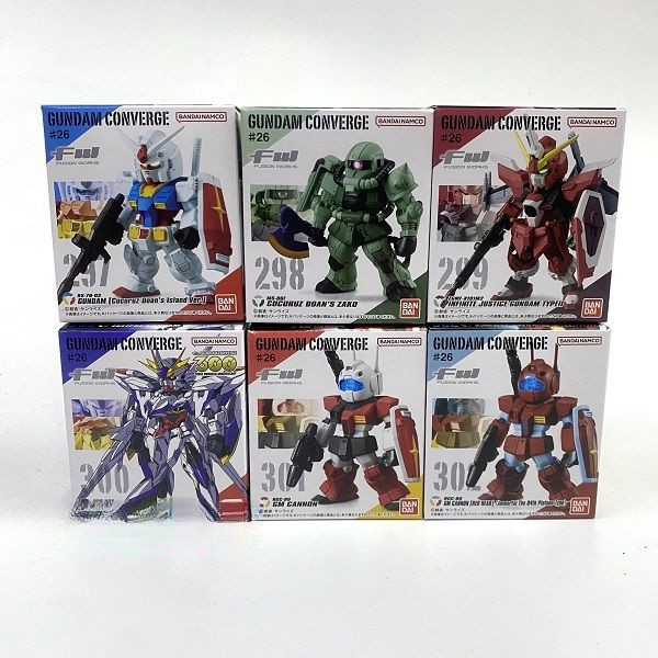 [BTF] Ready Stock BANDAI Box Egg Gundam FW26 CONVERGE Yuanzu Justice ...