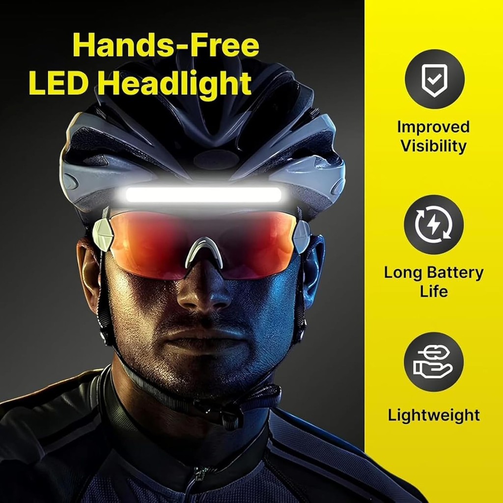 Wave Sensor LED Headlight, light LED Headlamp Rechargeable, Headlamp ...