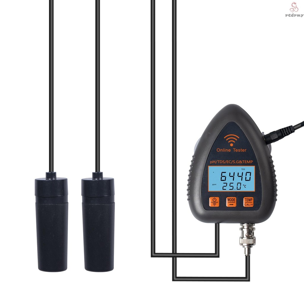 【rcdrmy】991W Digital Water Quality Tester Mini 5 in 1 Water Analyzer PH ...