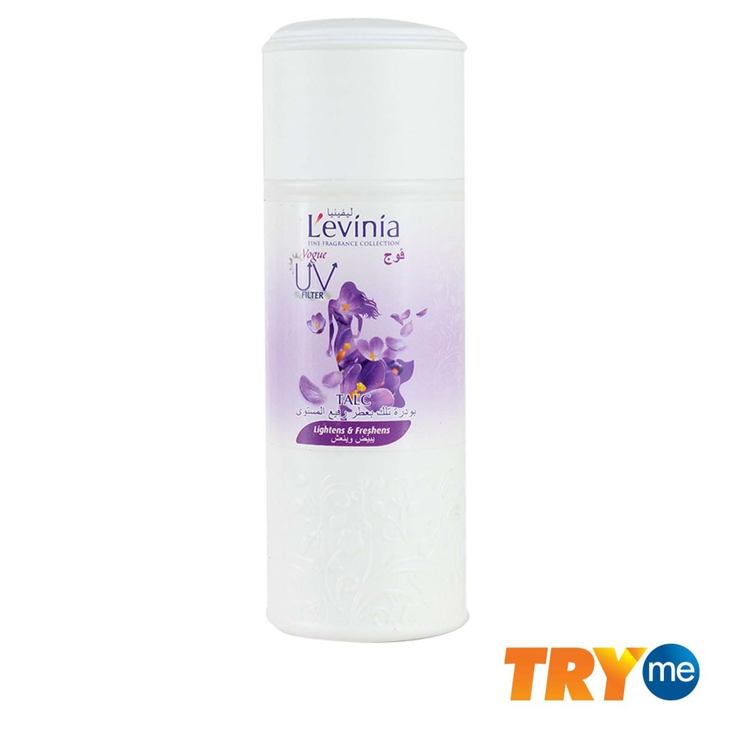 Levinia Fine Fragrance Talcum Vogue 50g | Shopee Malaysia