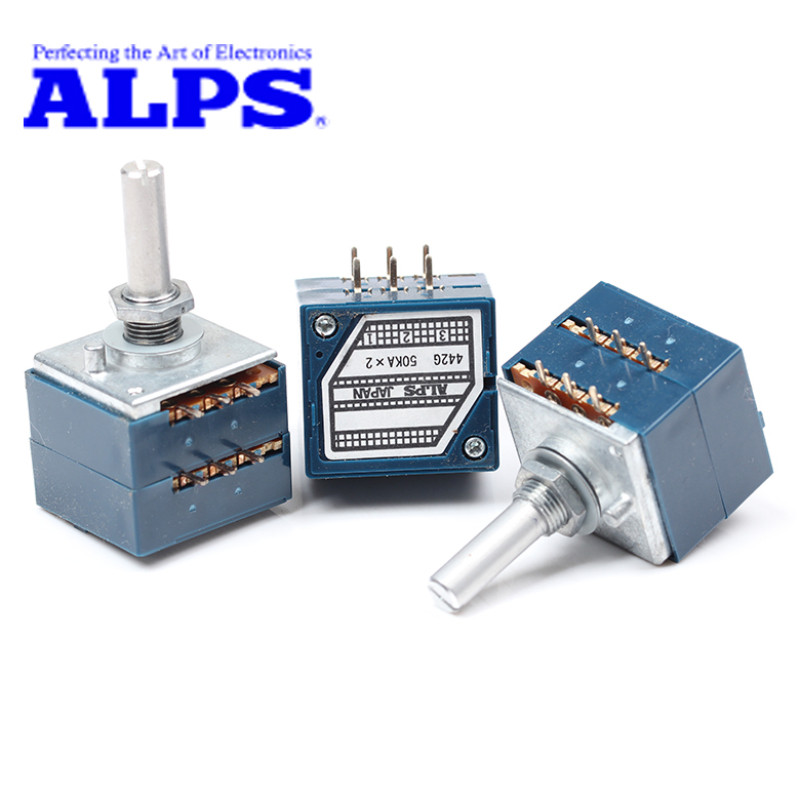 1 Piece ALPS RK27 6Pin Potentiometer 10K 50K 100K 250K Professional for ...