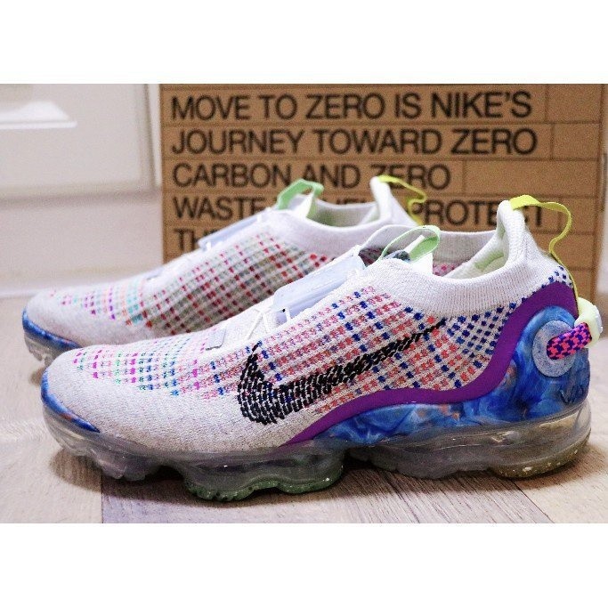 Nike Air Vapormax 2020 FK Pure Platinum灰蓝 彩虹编织 CJ6740-001 | Shopee Malaysia