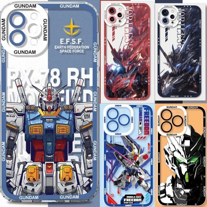 Anime Gundam Phone Case For Xiaomi Redmi 14C 13C 13 5G 12C 12 Note 14 ...
