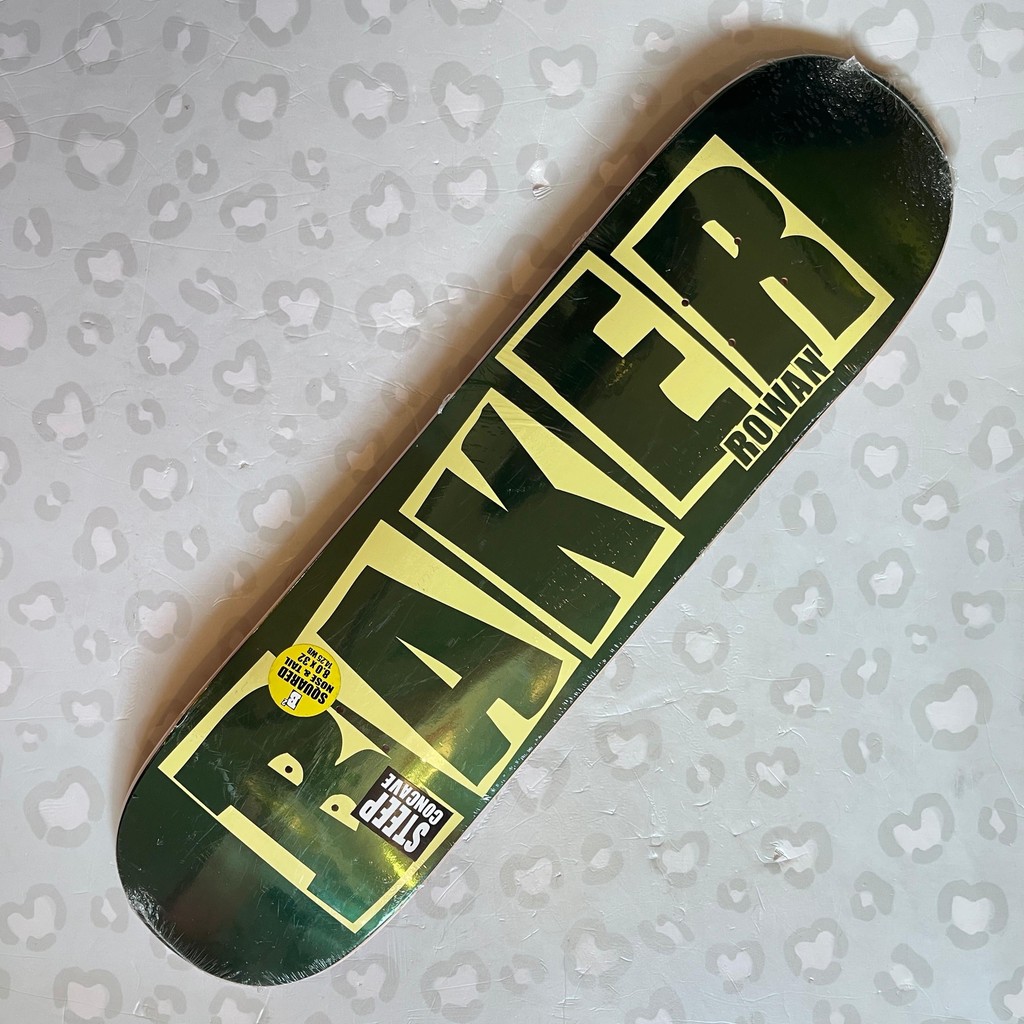 BAKER - Rowan Brand Logo Green Foil 8.0" Skateboard Deck | Shopee Malaysia