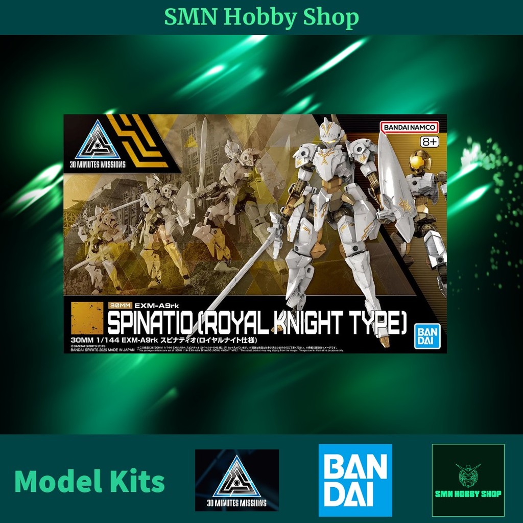 30MM 1/144 EXM-A9RK Spinatio Royal Knight Type Toys Plastic Model Kit ...