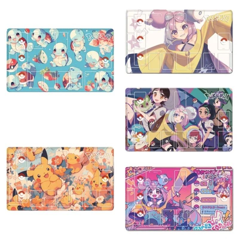 60x35x0.2cm Anime Pokemon GAME PTCG Dedicated Card Play Mat Battle ...