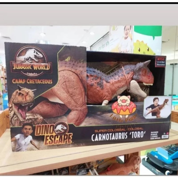 Jurassic world dino escape carnotaurus toro action figure - carnotaurus ...
