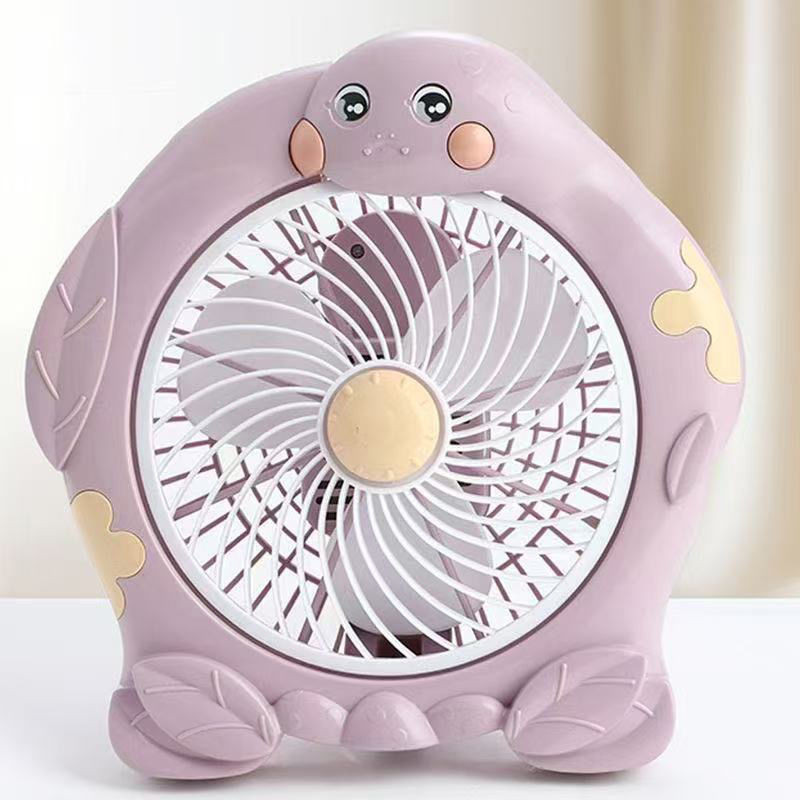 Cartoon Cartoon Bass Electric Fan Small Student Dormitory Office ...