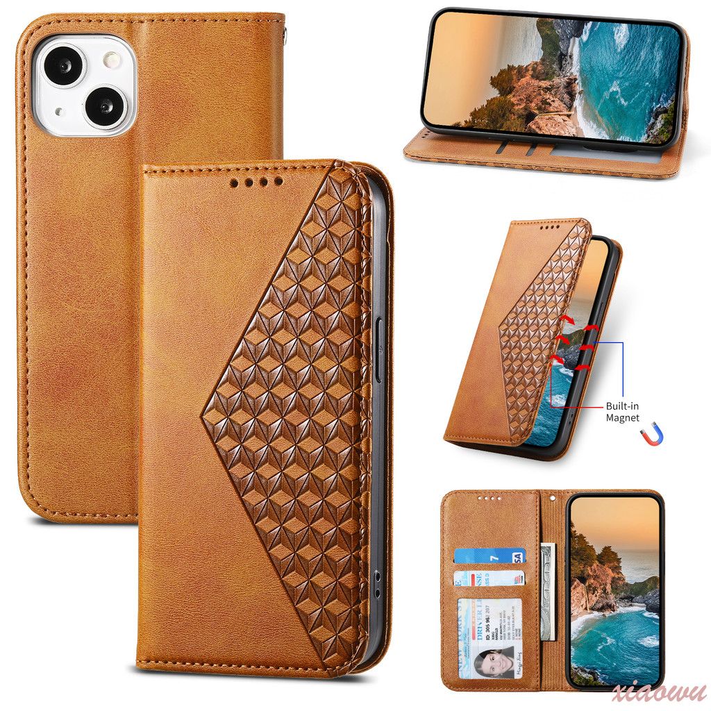 Luxury Magnetic Closure Case For Samsung Galaxy A06 A26 A36 A56 M35 M14 ...