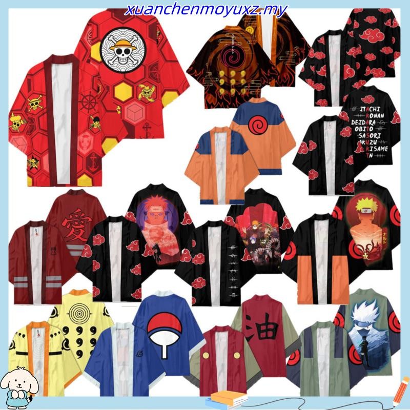 CustomFashionAnime Kimono Naruto Cosplay Costumes Uzumaki Uchiha Sasuke ...