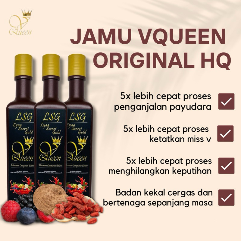 *Original HQ *JAMU MODEN VQUEEN UNTUK WANITA ( FREE GIFT EXCLUSIVE ...