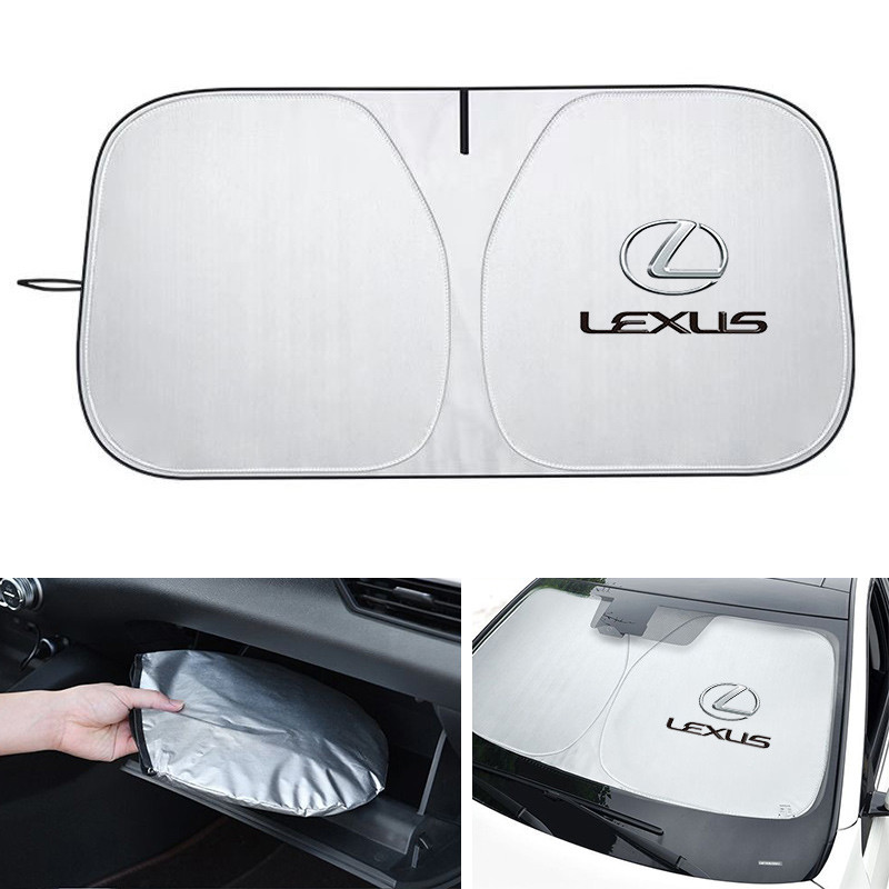 Car Windshield Sun Shade Covers Visors Front Window Protector Parasol ...